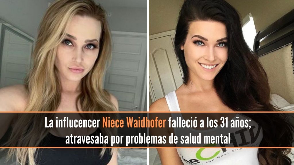 Niece Waidhofer, famosa modelo de EE. UU., muere a los 31 años