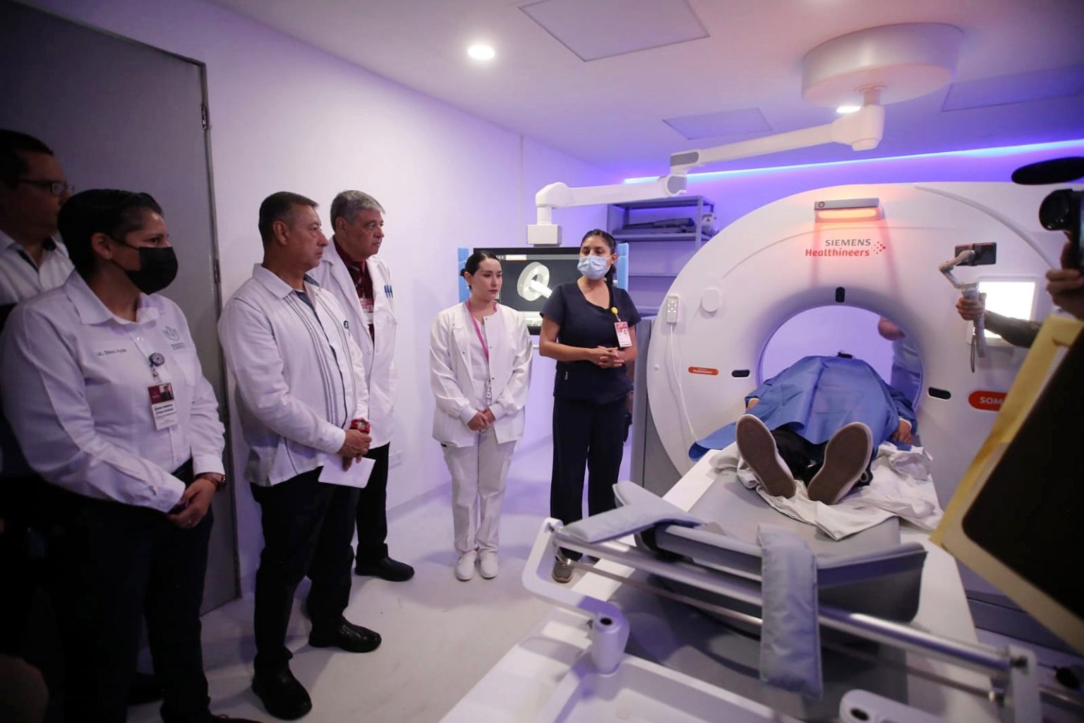 ISSSTE inaugura tomógrafo de 128 cortes en Hospital General en Hermosillo