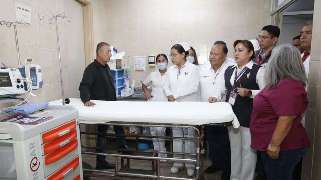 Director del ISSSTE recorre unidades médicas de Tamaulipas