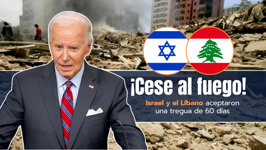 Joe Biden Confirma ‘cese Al Fuego Entre Israel Y El Líbano Noticias