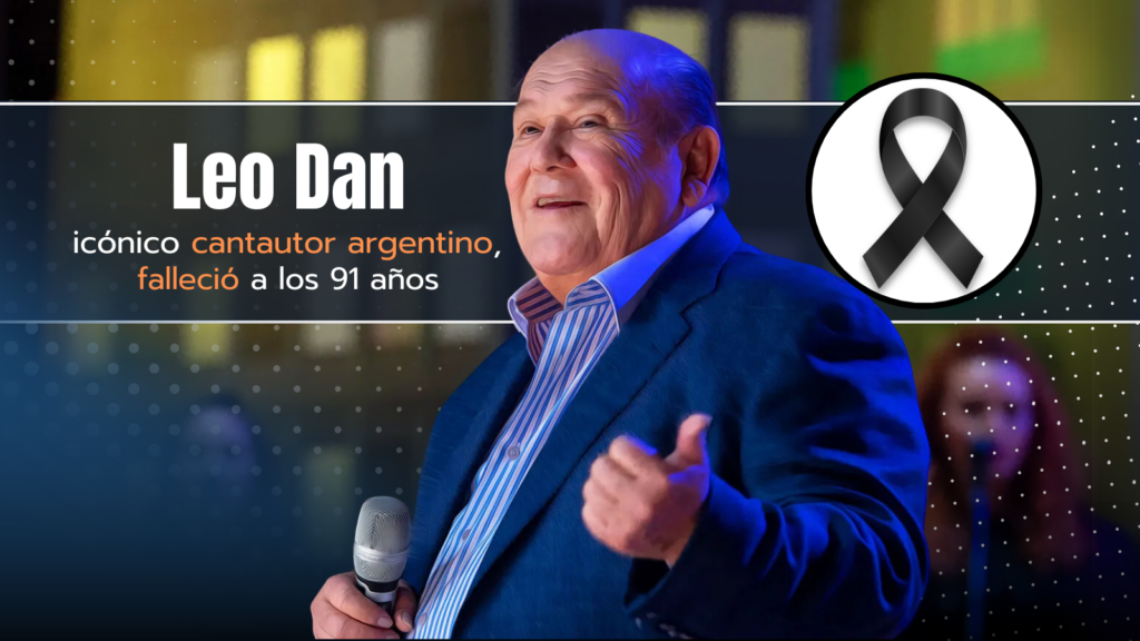 Leo Dan, icónico cantante argentino, murió a los 82 años - Noticias Radiorama