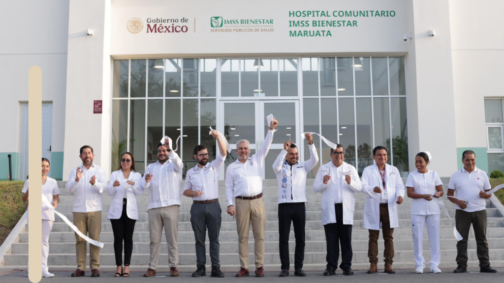 Inauguran Hospital Comunitario de Maruata en Michoacán - Noticias Radiorama